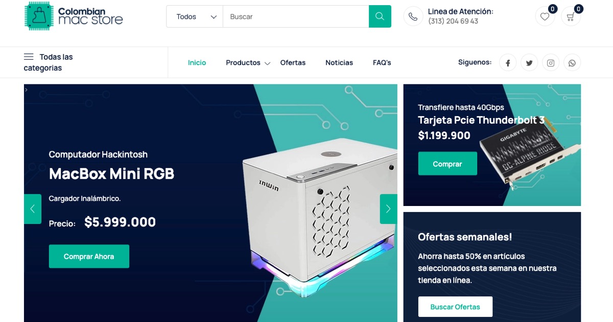 Colombian Mac Store: Tienda Apple en Colombia